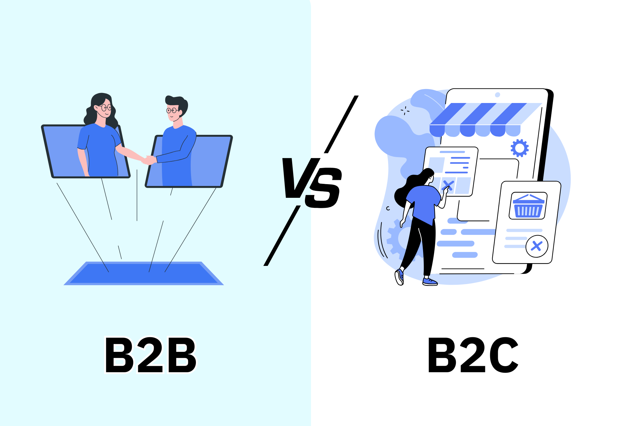 B2B and B2C eCommerce: Differences and scalability | On Tap